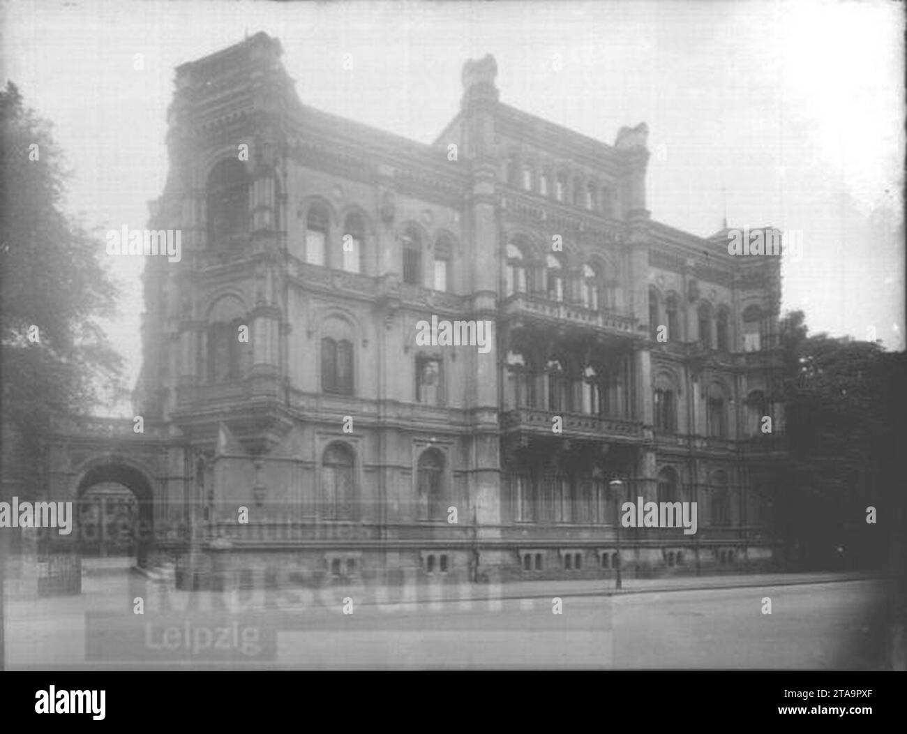Villa keil historische ansicht Stock Photo - Alamy