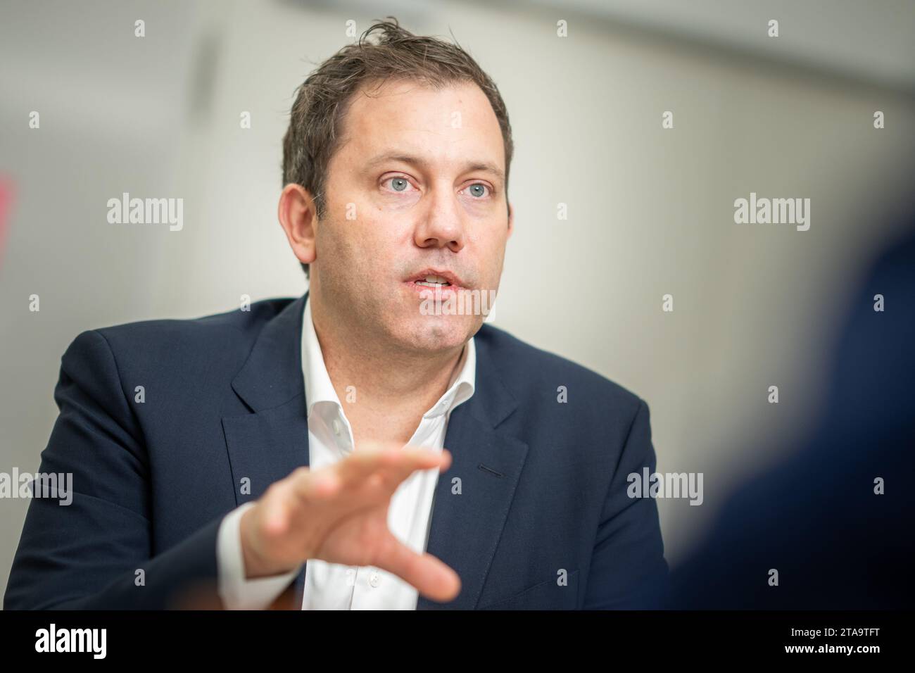 Berlin, Germany. 29th Nov, 2023. Lars Klingbeil, Federal Chairman of ...