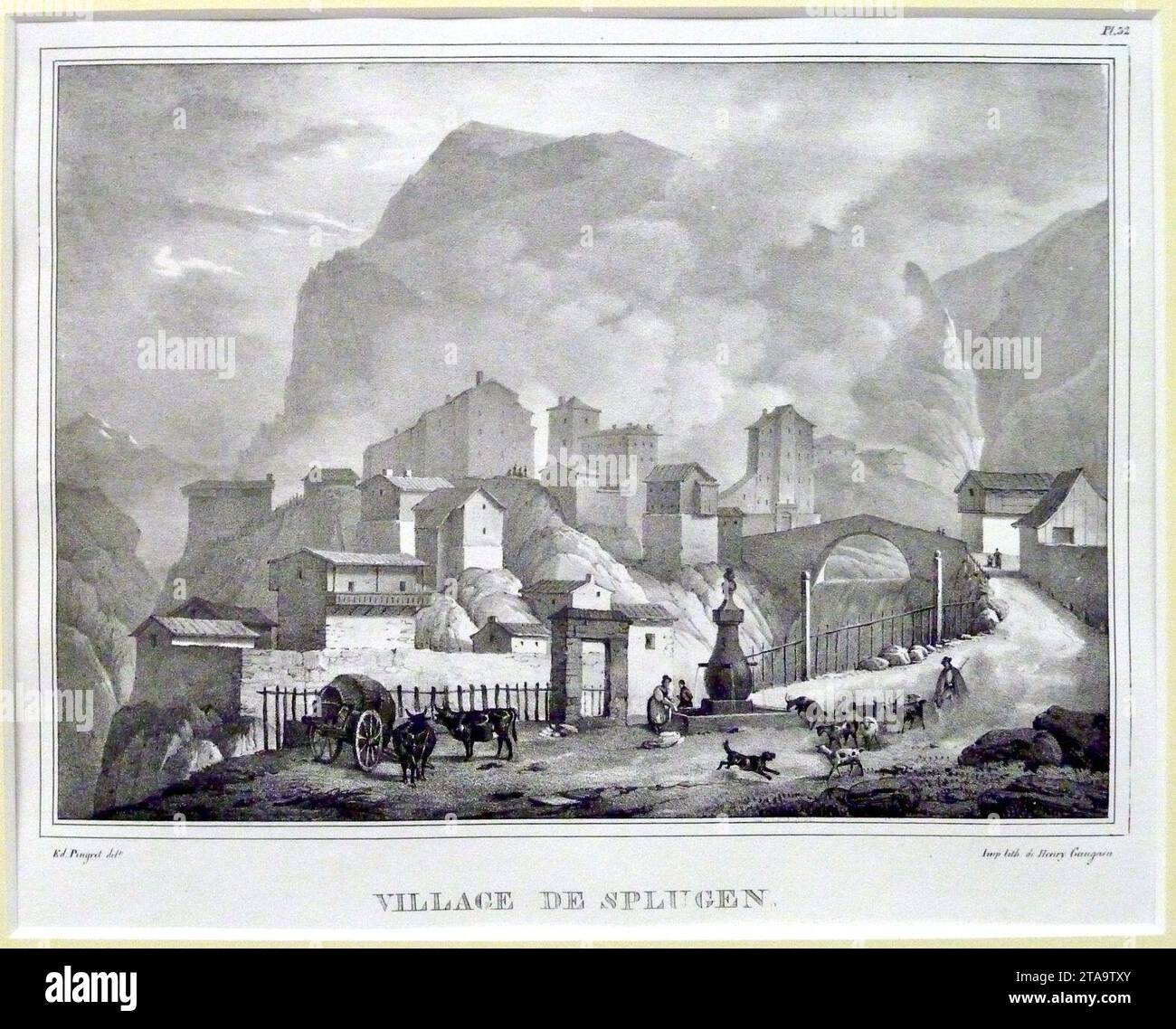 Village de splugen hi-res stock photography and images - Alamy