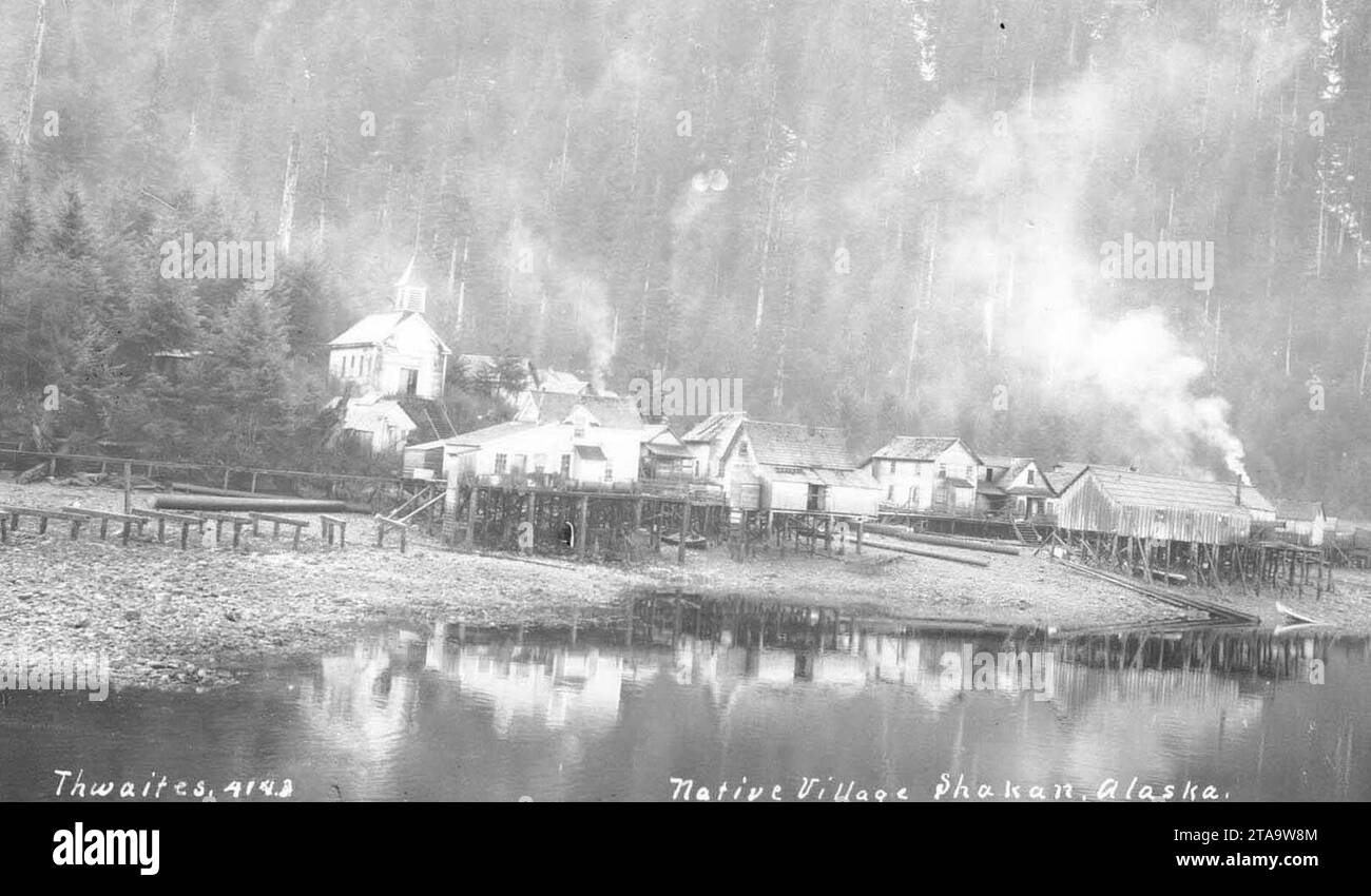 Village of Shakan, ca 1910 Stock Photo - Alamy