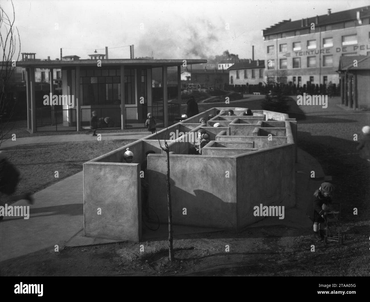 Villeurbanne - Jardin des Tout-petits-Adolphe-Lafont - Loge et ...