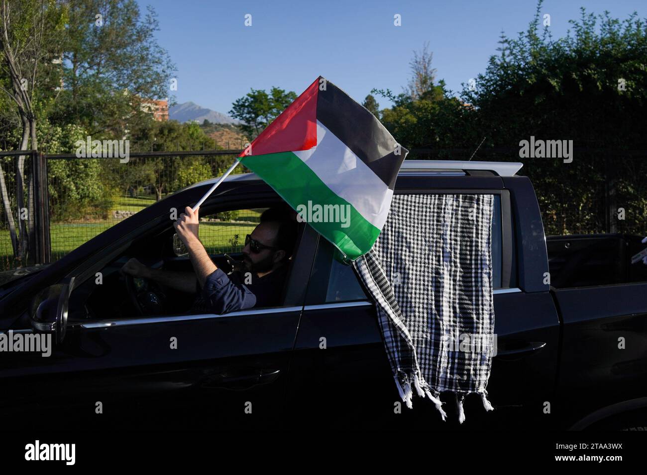 Santiago, Metropolitana, Chile. 29th Nov, 2023. Members of the ...