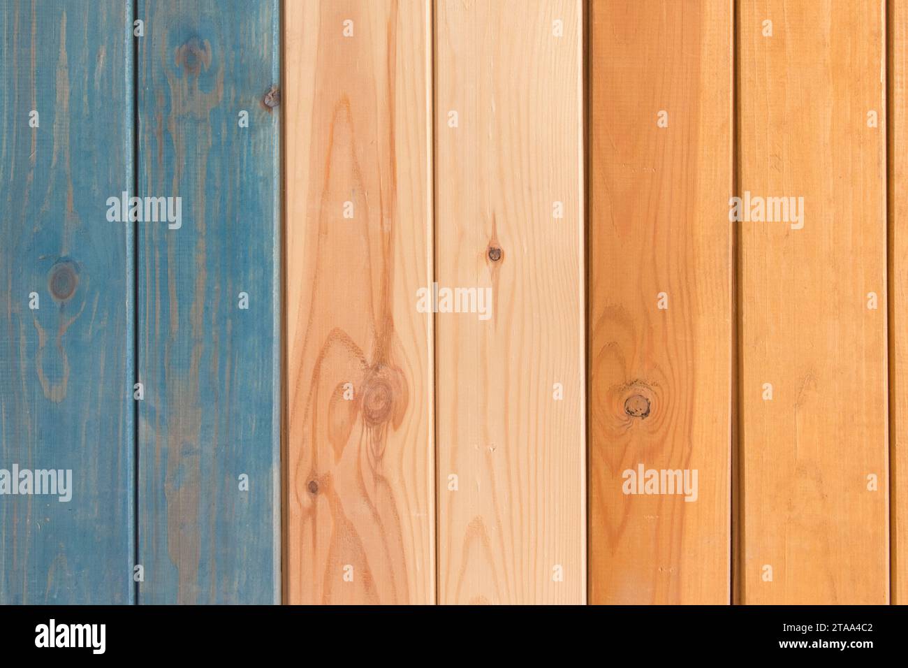 Wooden Vertical Stripes Lines Planks Three 3 Colors Orange Light and ...