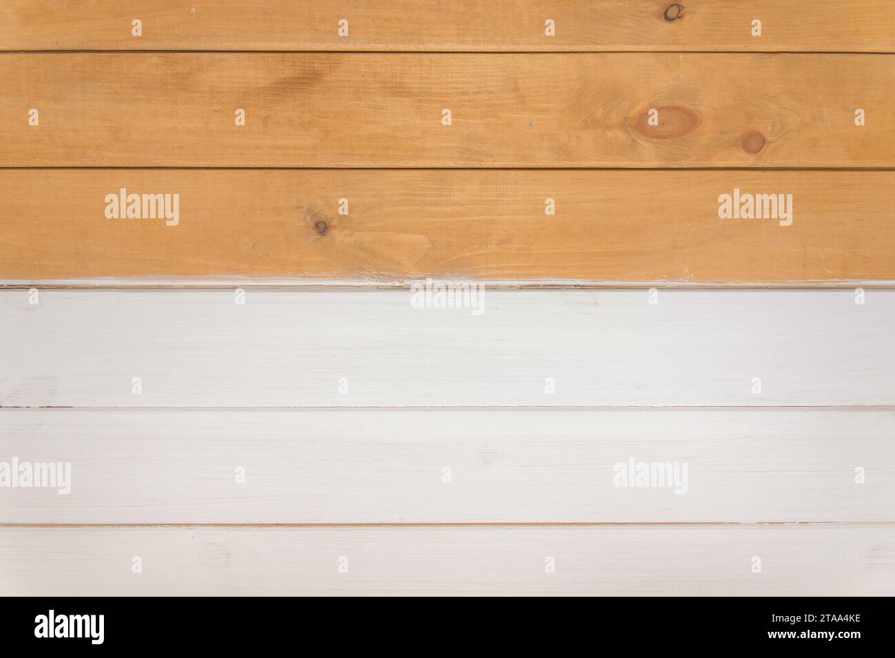 Wooden Horizontal Lines Stripes Planks Surface Two 2 Colors Orange ...