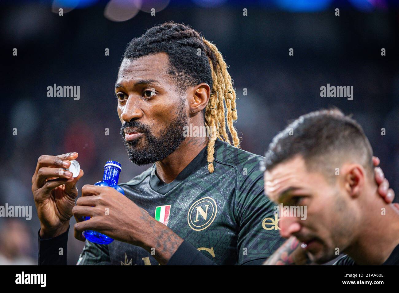 Madrid, Spain. 29th Nov, 2023. Andre Frank Zambo Anguissa of Napoli ...