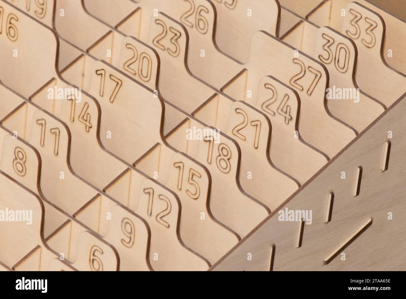 Numbered Sections Figures Storage Objects Parts OSB Material Signs ...