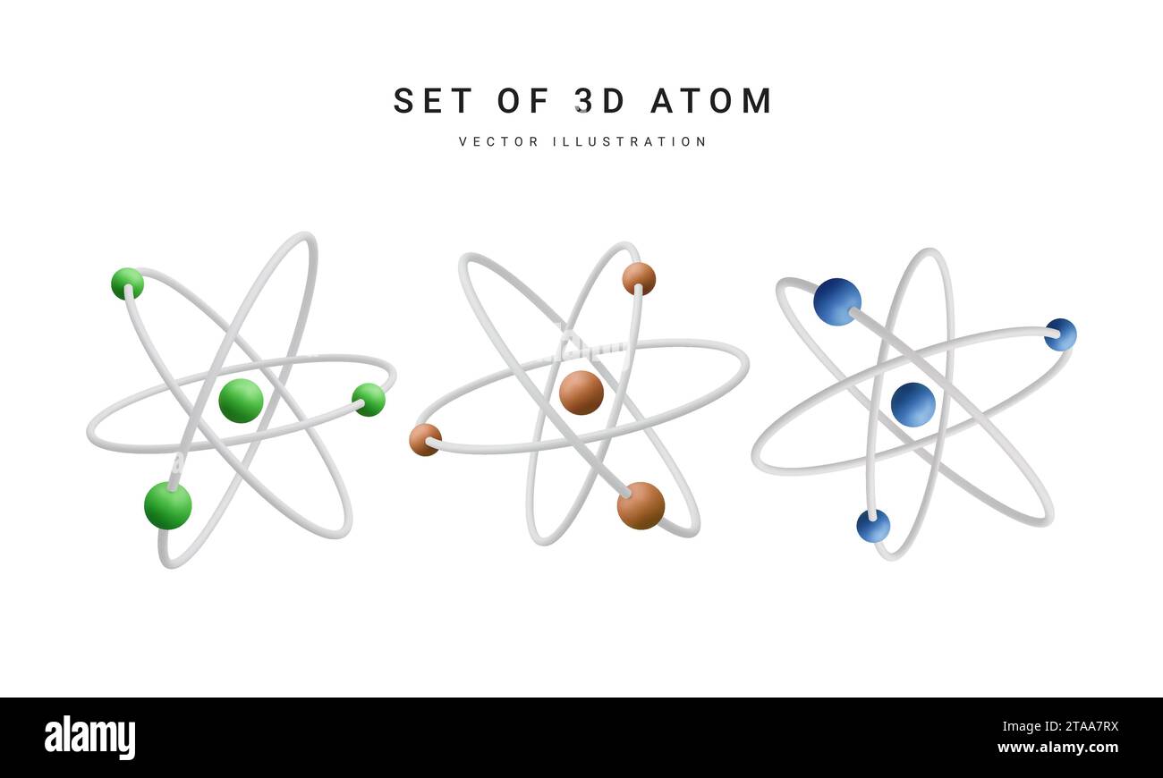 Electron orbital 3d hi-res stock photography and images - Alamy