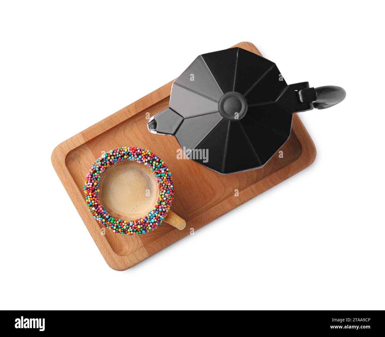 Moka pot tray Cut Out Stock Images & Pictures - Alamy