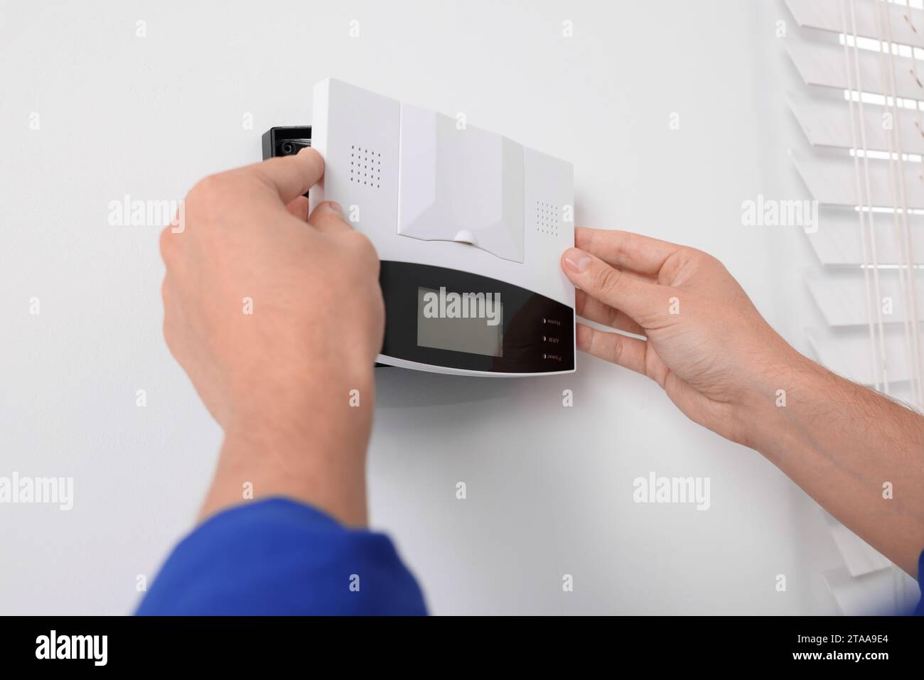 Install alarm control panel hi-res stock photography and images - Alamy