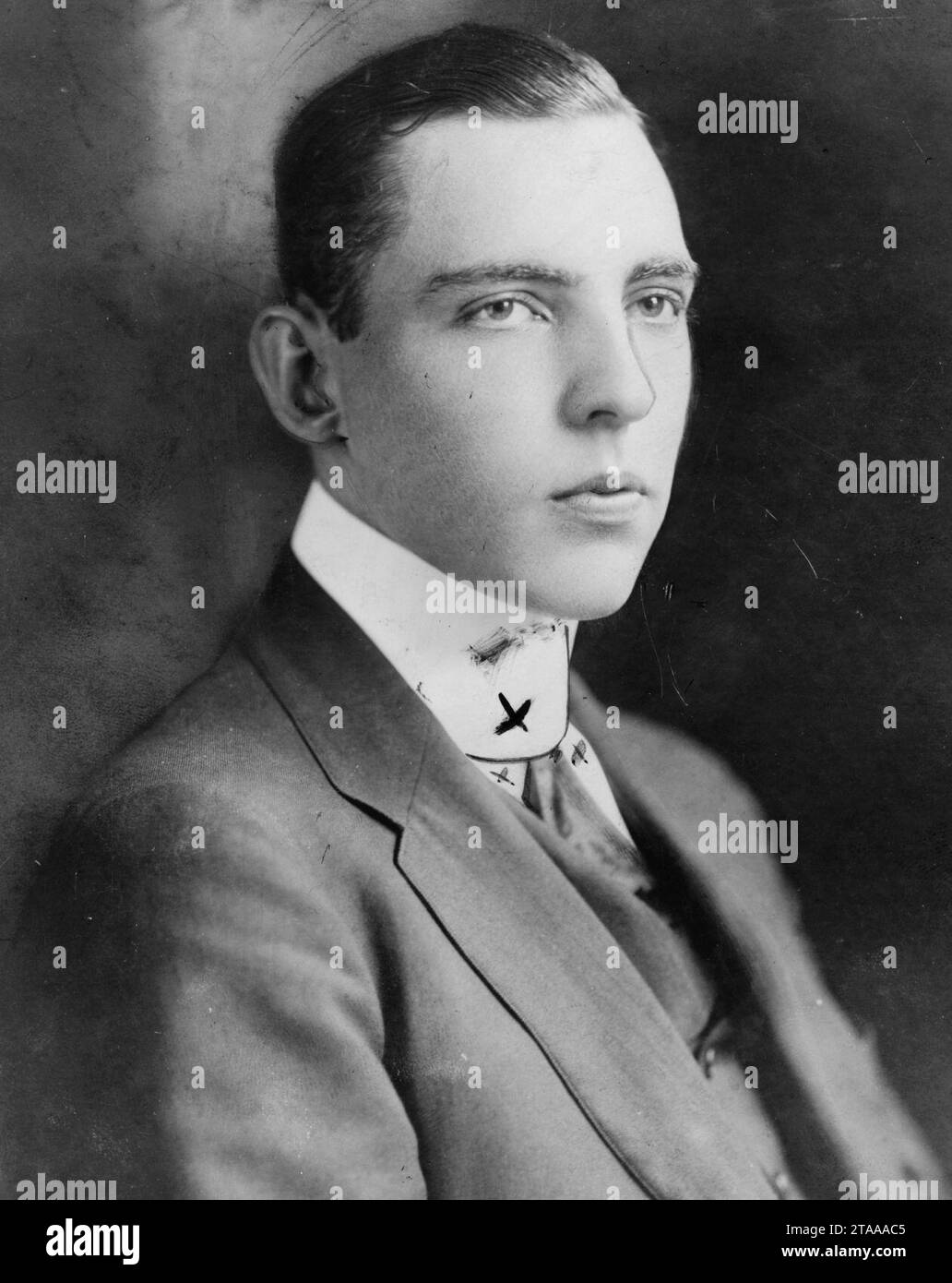 Vincent Astor, half-length portrait, facing right) - Marceau Stock ...