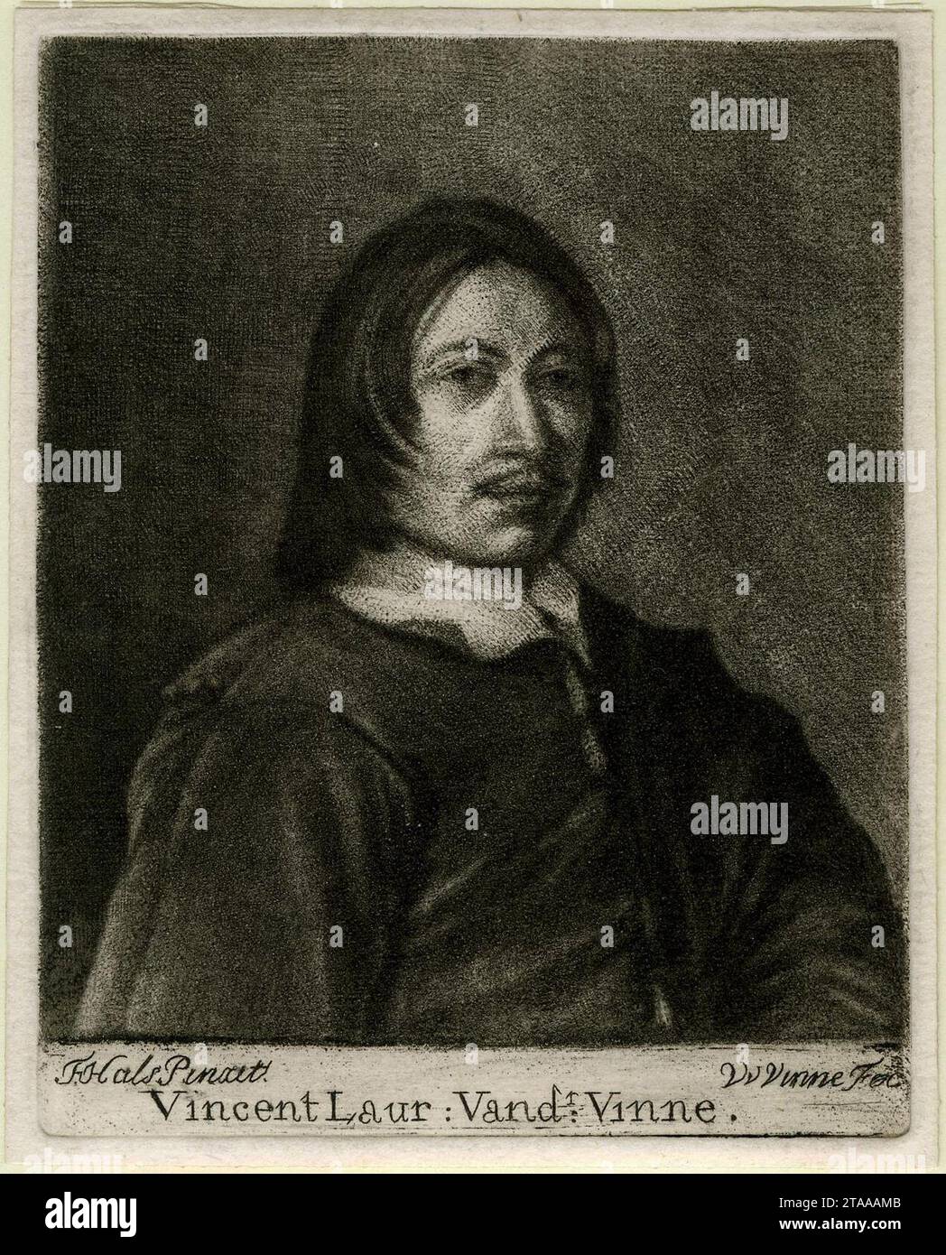 Vincent Laurensz. van der Vinne (II) - Portrait of Vincent Laurensz ...