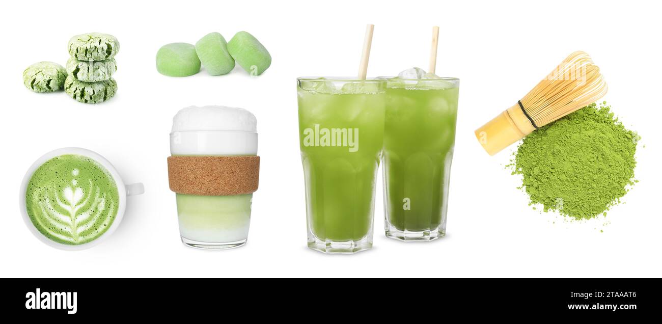 Matcha products hi-res stock photography and images - Alamy