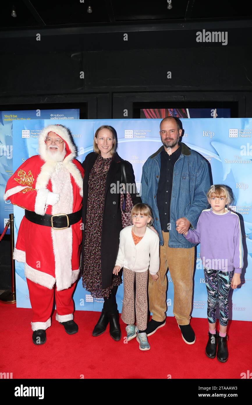 Jade Parfitt and Jack Dyson attend The Snowman VIP opening at Peacock ...
