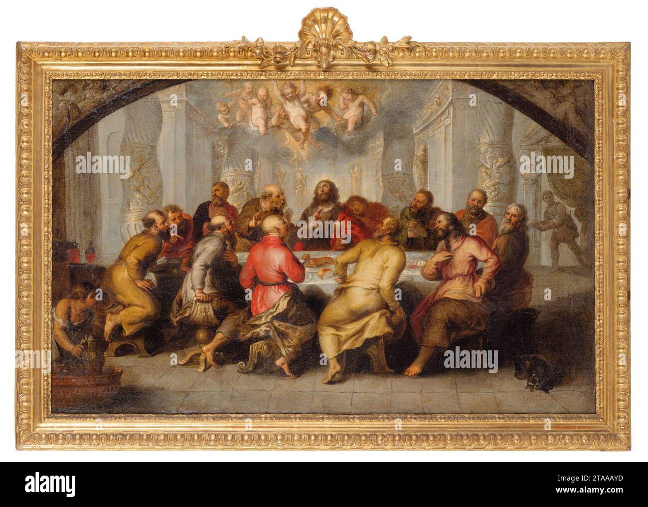 Vincent Malo - The last supper Stock Photo - Alamy