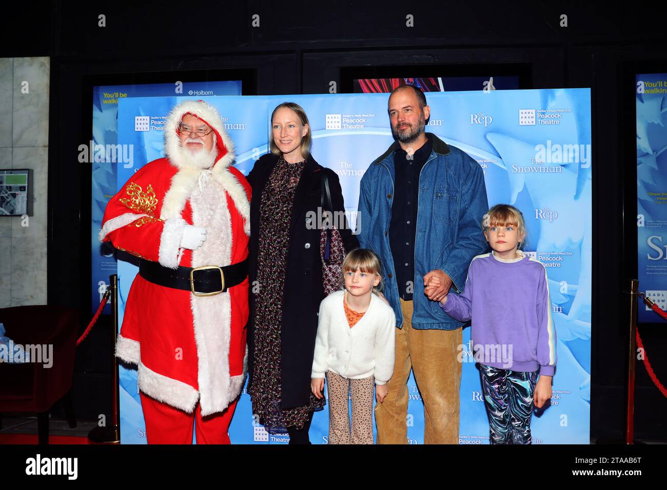 Jade Parfitt and Jack Dyson attend The Snowman VIP opening at Peacock ...
