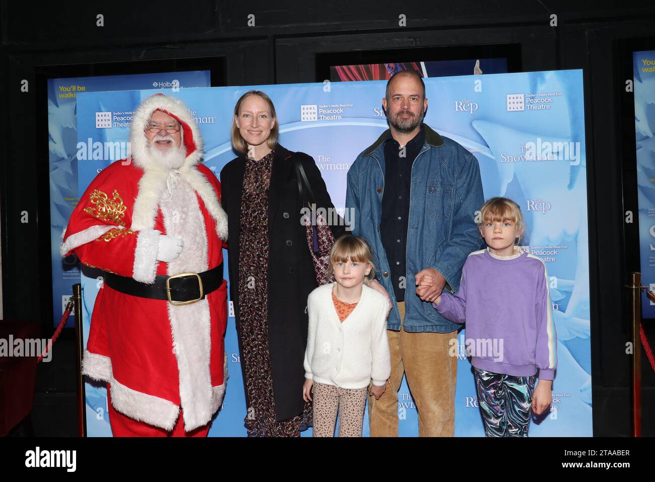Jade Parfitt and Jack Dyson attend The Snowman VIP opening at Peacock ...