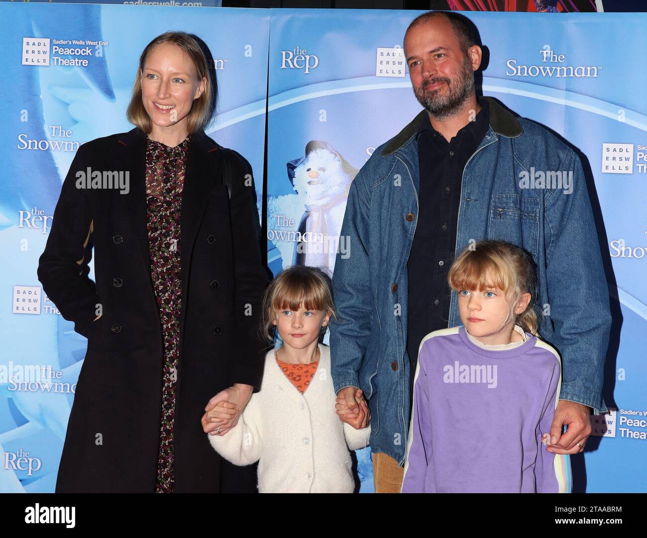 Jade Parfitt and Jack Dyson attend The Snowman VIP opening at Peacock ...