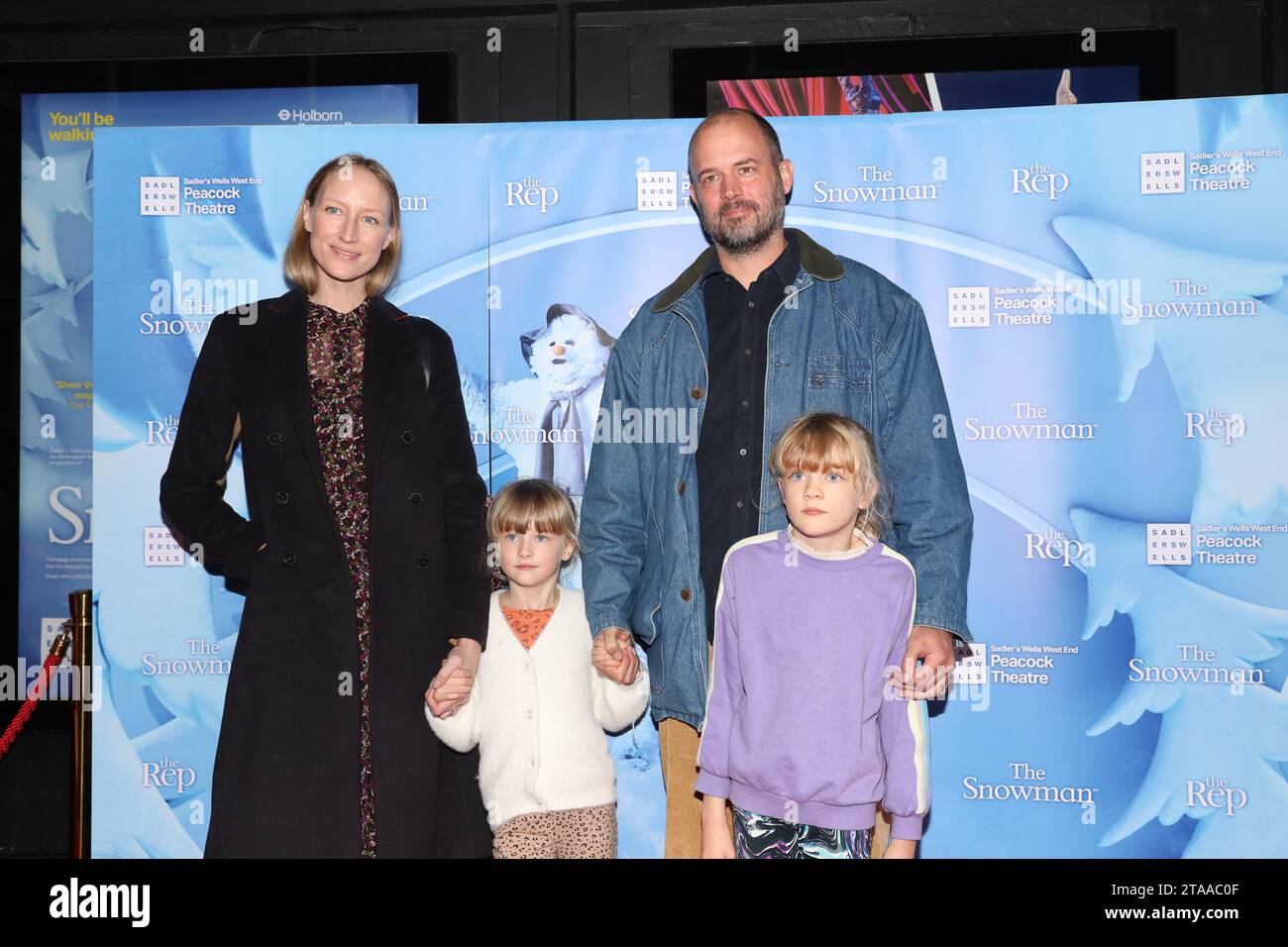 Jade Parfitt and Jack Dyson attend The Snowman VIP opening at Peacock ...