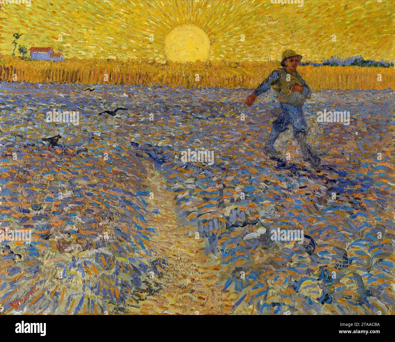 The sower 1888 vincent van gogh hi-res stock photography and images - Alamy