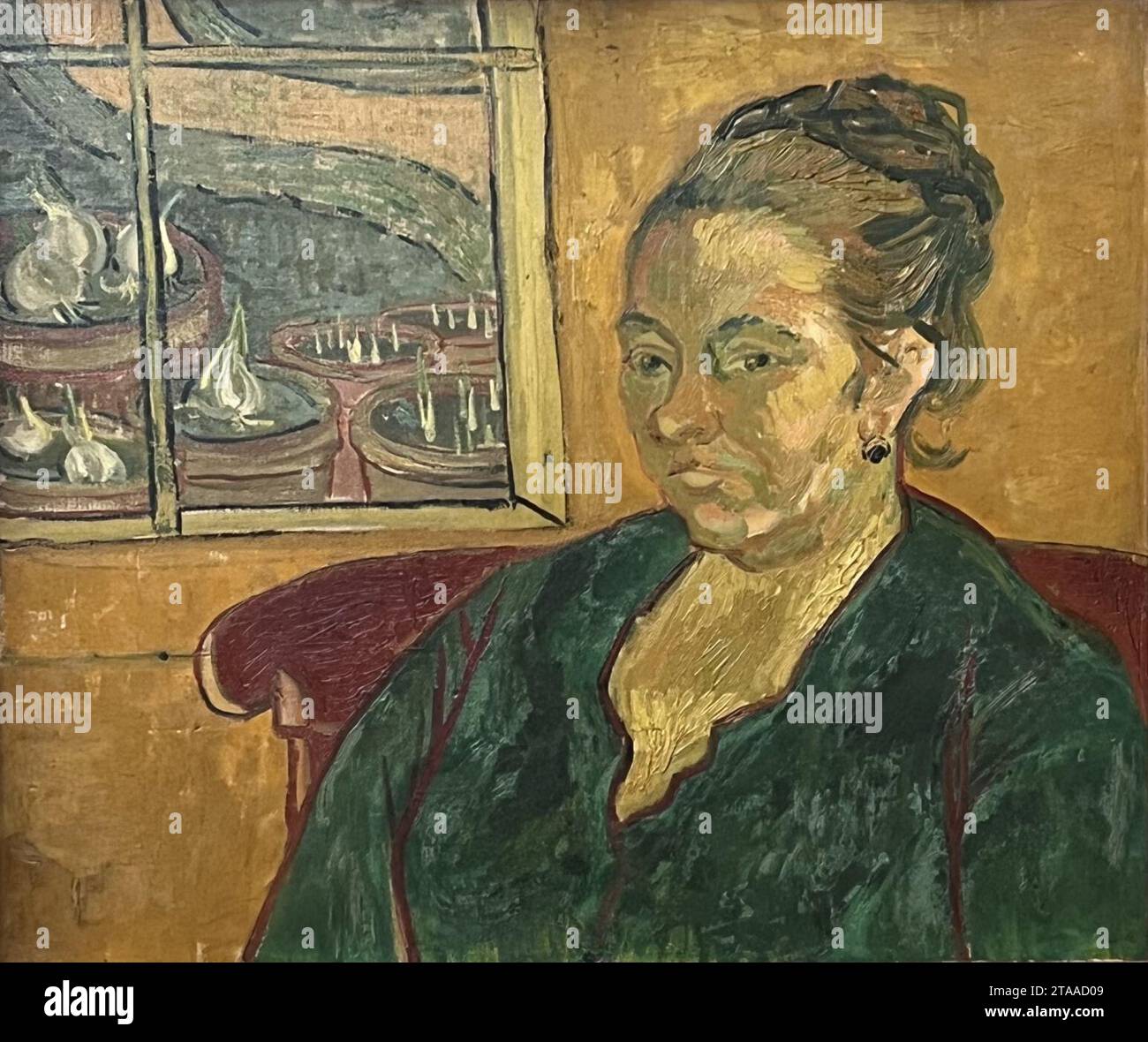 Vincent van Gogh–Portrait of Augustine Roulin Stock Photo - Alamy