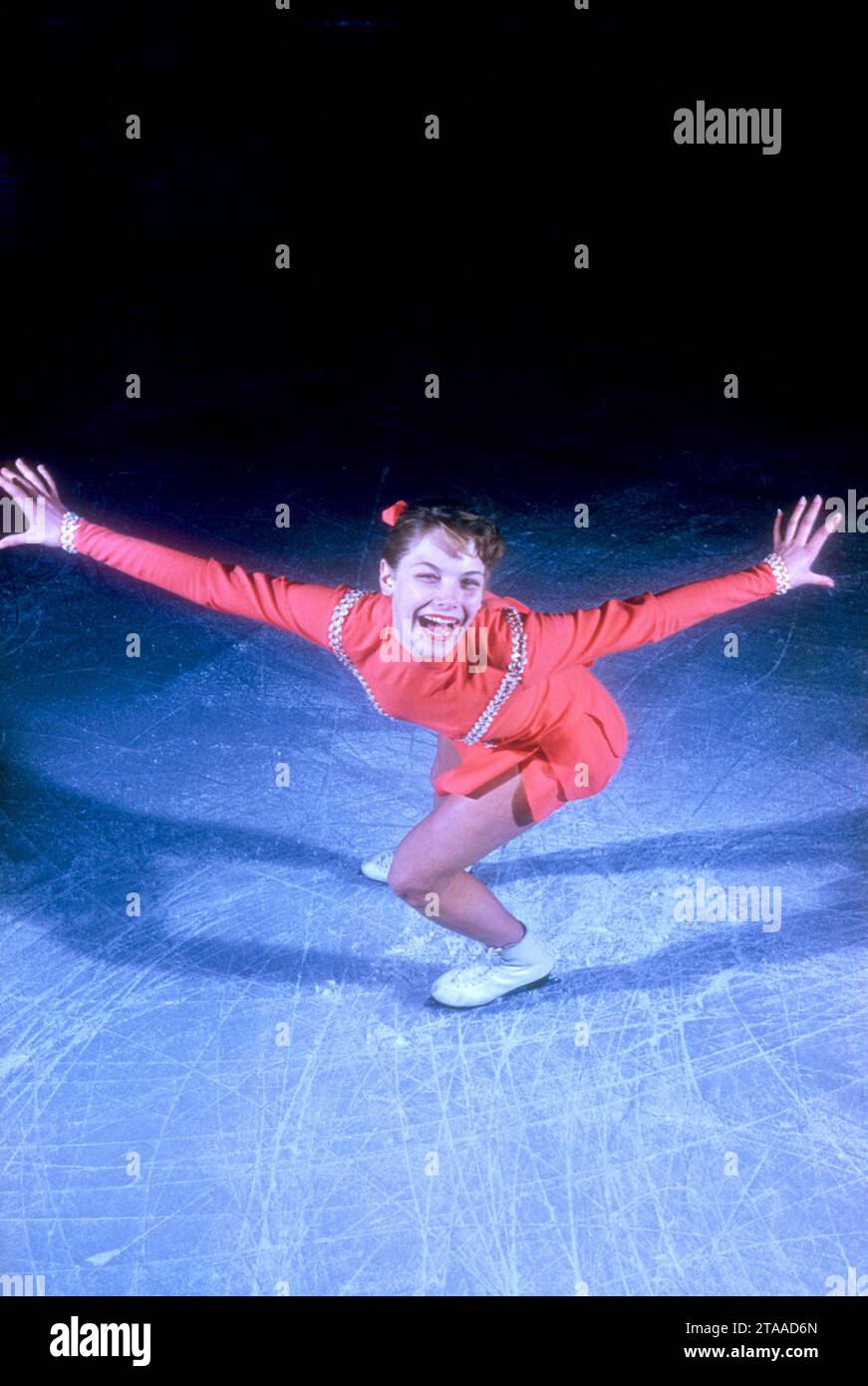NEW YORK, NY - DECEMBER 4: American figure skating Olympian Carol Heiss ...