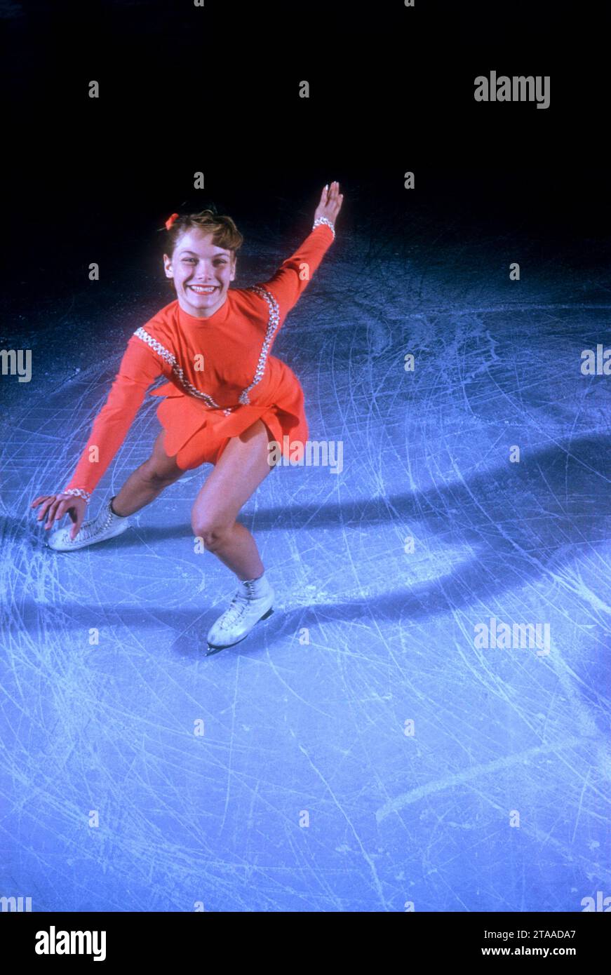 NEW YORK, NY - DECEMBER 4: American figure skating Olympian Carol Heiss ...