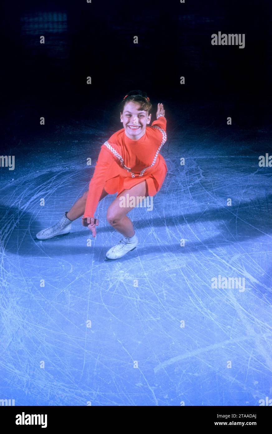 NEW YORK, NY - DECEMBER 4: American figure skating Olympian Carol Heiss ...