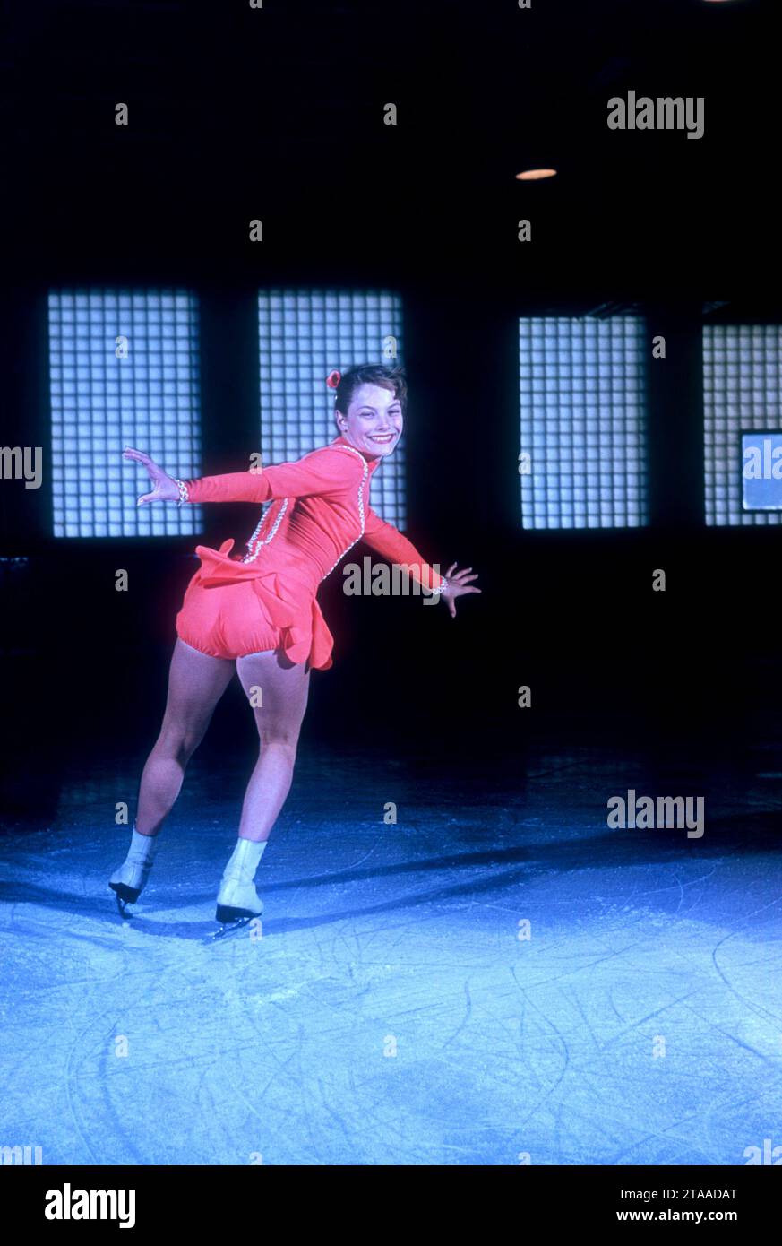 NEW YORK, NY - DECEMBER 4: American figure skating Olympian Carol Heiss ...