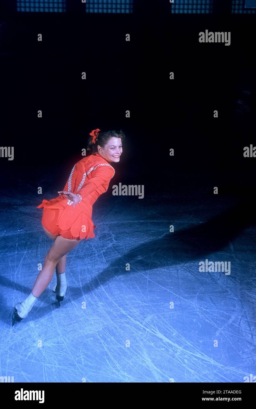 NEW YORK, NY - DECEMBER 4: American figure skating Olympian Carol Heiss ...