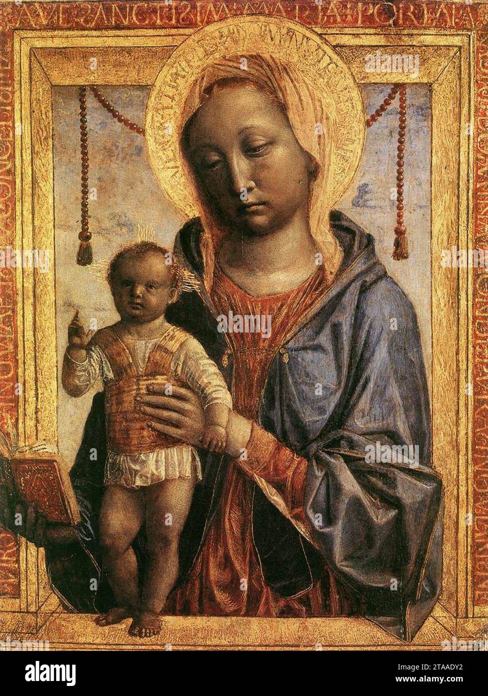 Madonna of the book hi-res stock photography and images - Alamy