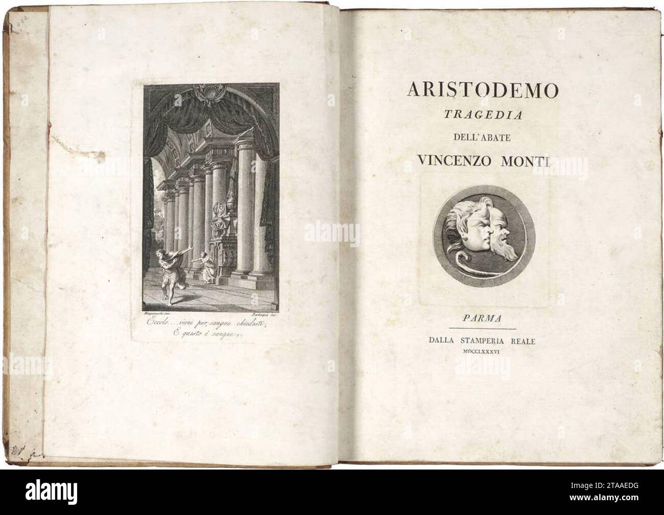 Vincenzo Monti Aristodemo 1786 Stock Photo - Alamy