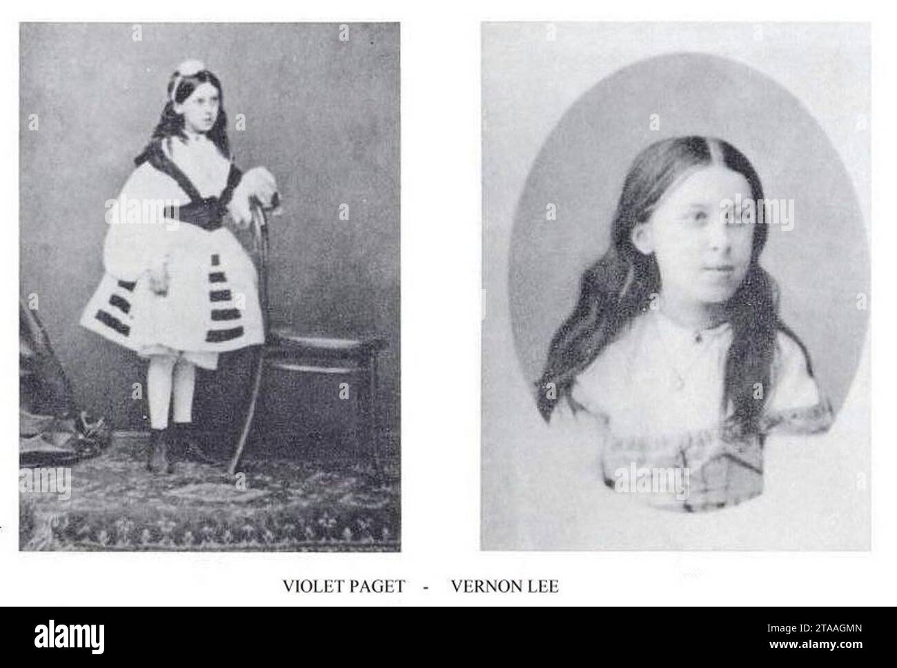 Violet Paget - Vernon Lee 001 Stock Photo - Alamy