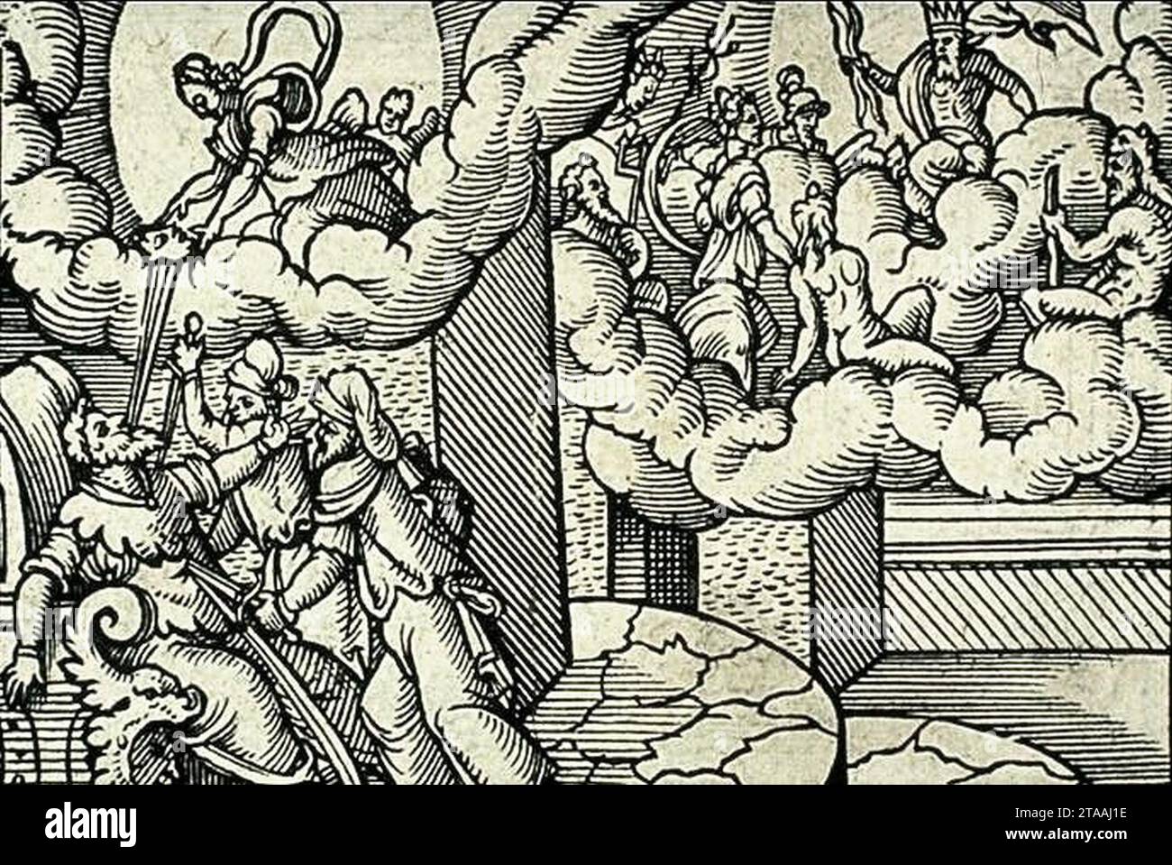 Virgil Solis - Deification Caesar Stock Photo - Alamy