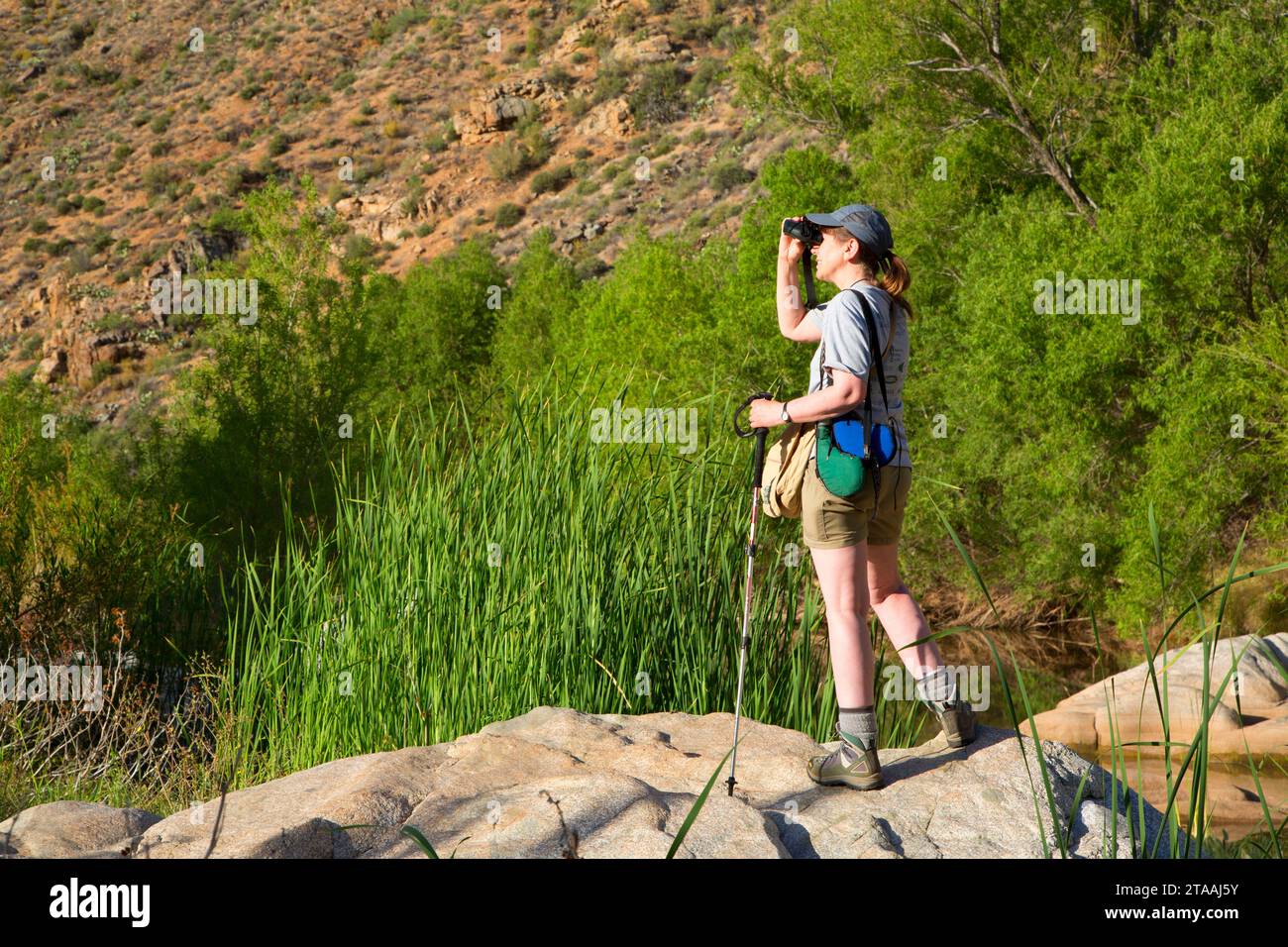 Agua Fria River canyon along Badger Springs Trail, Agua Fria National ...