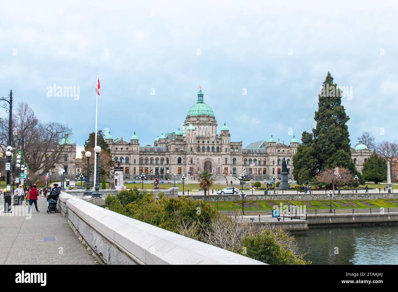 Victoria, CANADA - Jan 4 2023 : Image of British Columbia Parliament ...