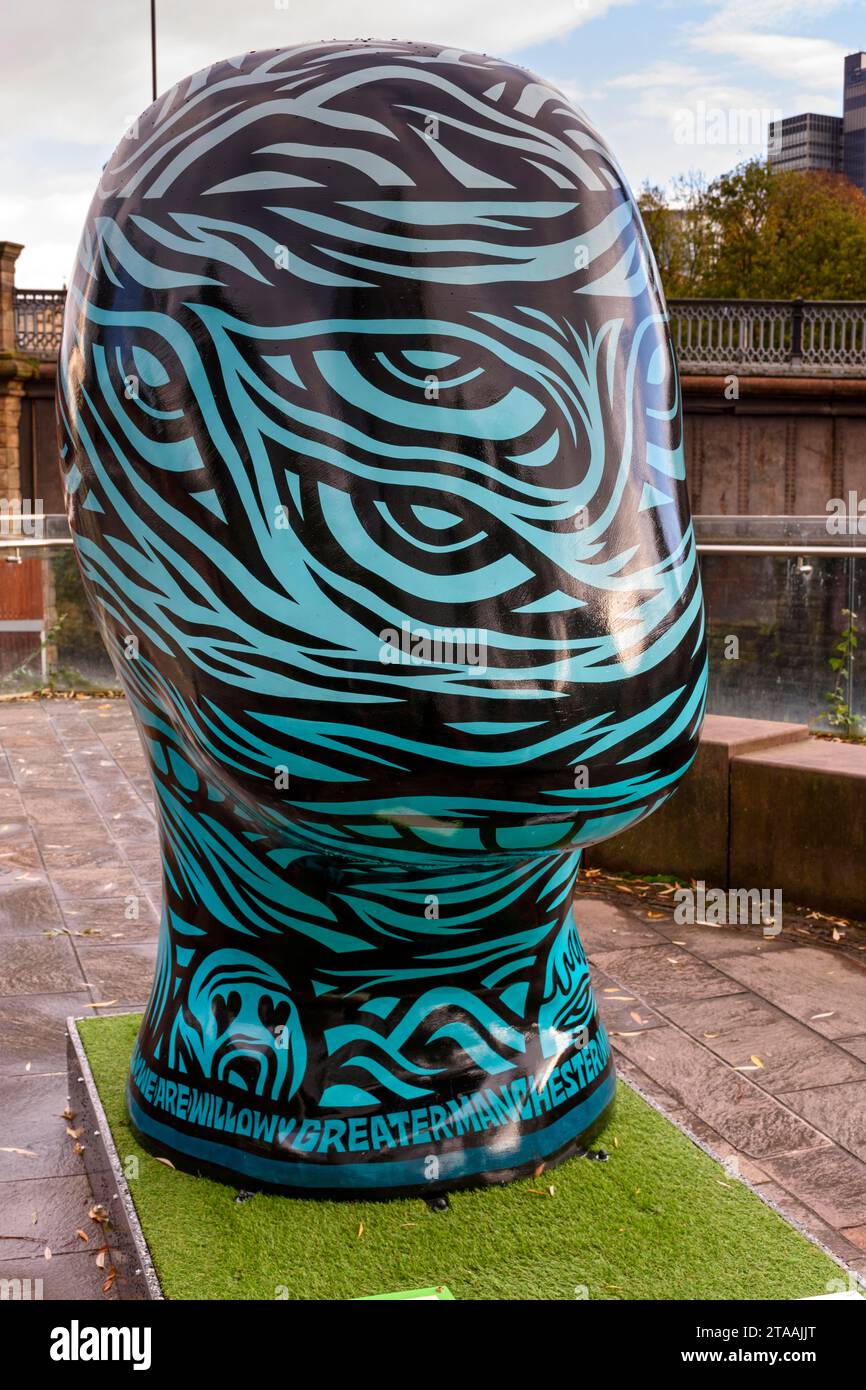 Blue Mind, a sculpture by Tom J Newall for the Six Places in a ...