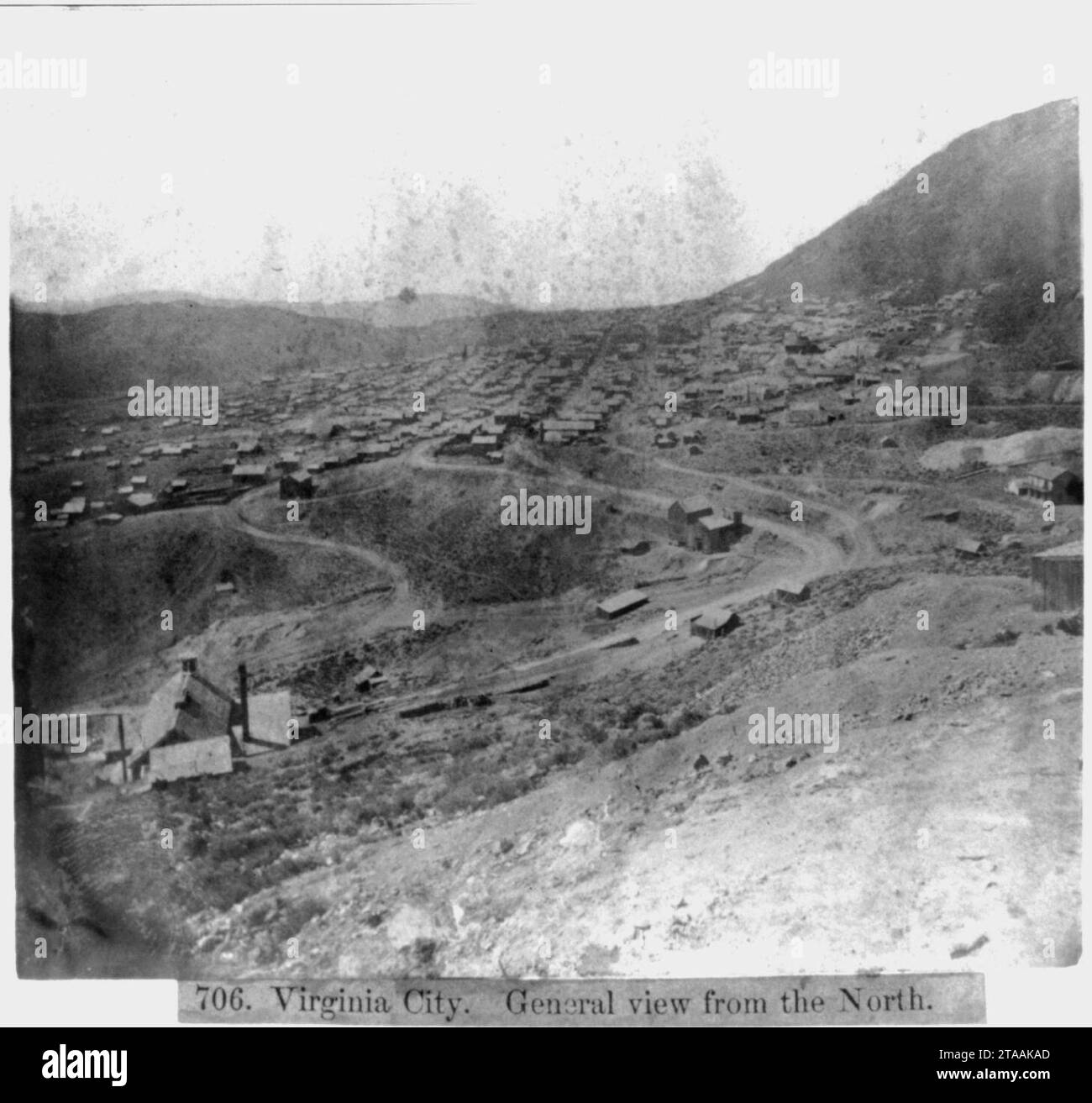 Virginia city general view hi-res stock photography and images - Alamy