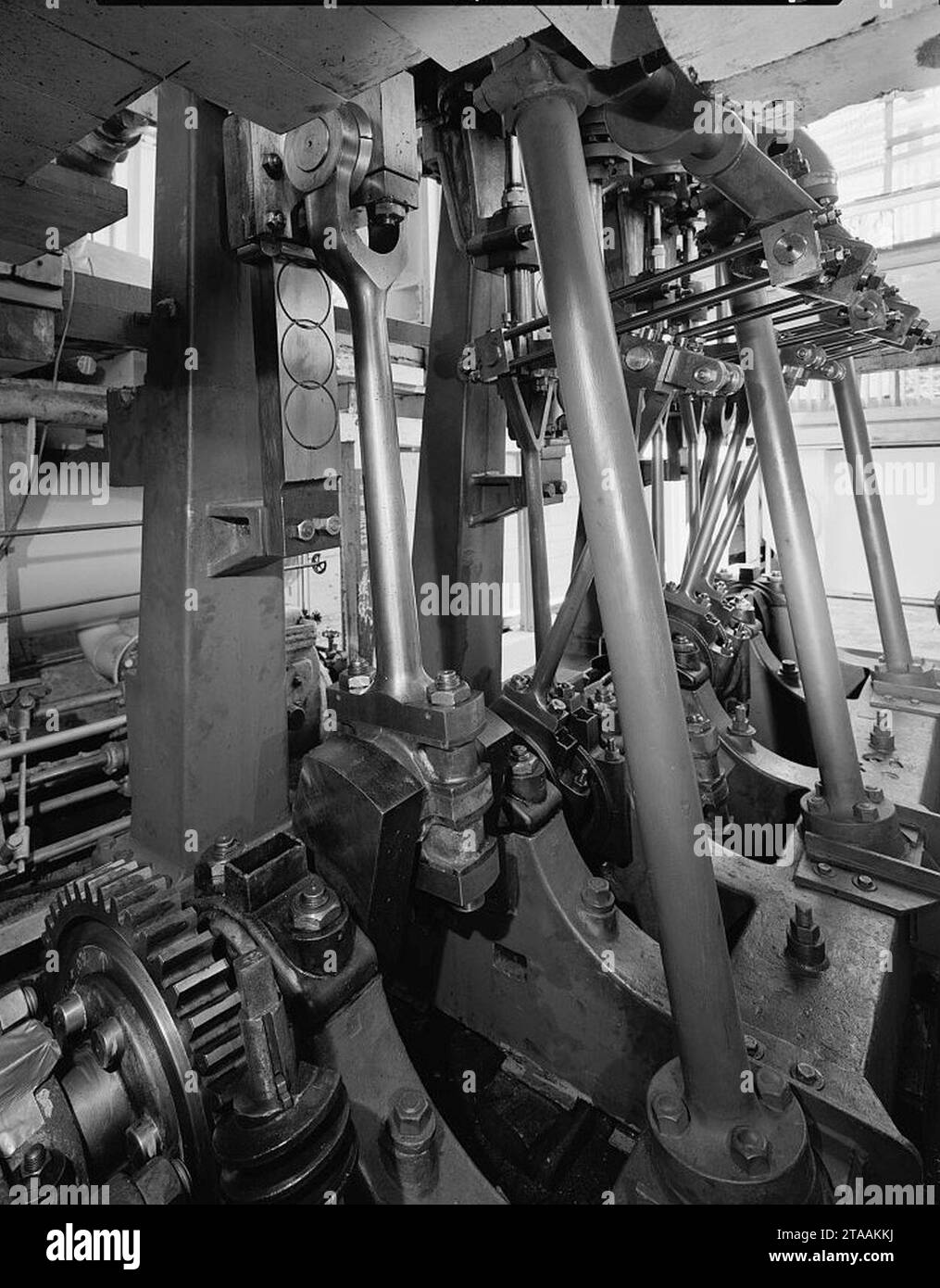 Virginia V steam engine 02 Stock Photo - Alamy