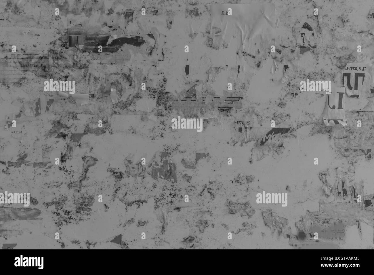 Old black and white dirty tattered paper bulletin board texture ...