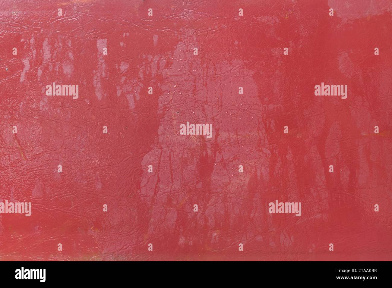 Wet water surface of red leather streaks background texture Stock Photo ...