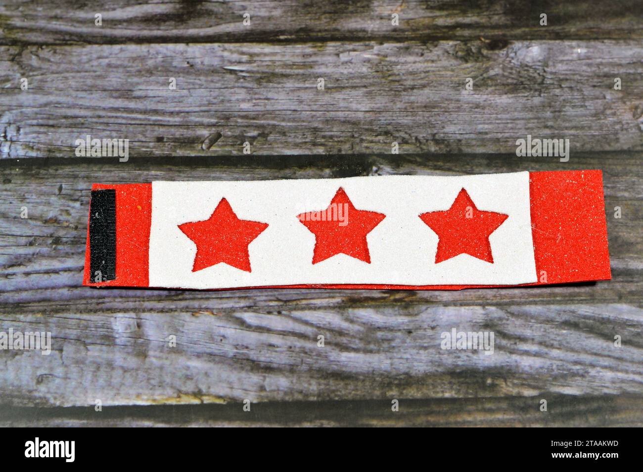 Stars and shapes made by glittered colorful Eva foam sheets, colored ...