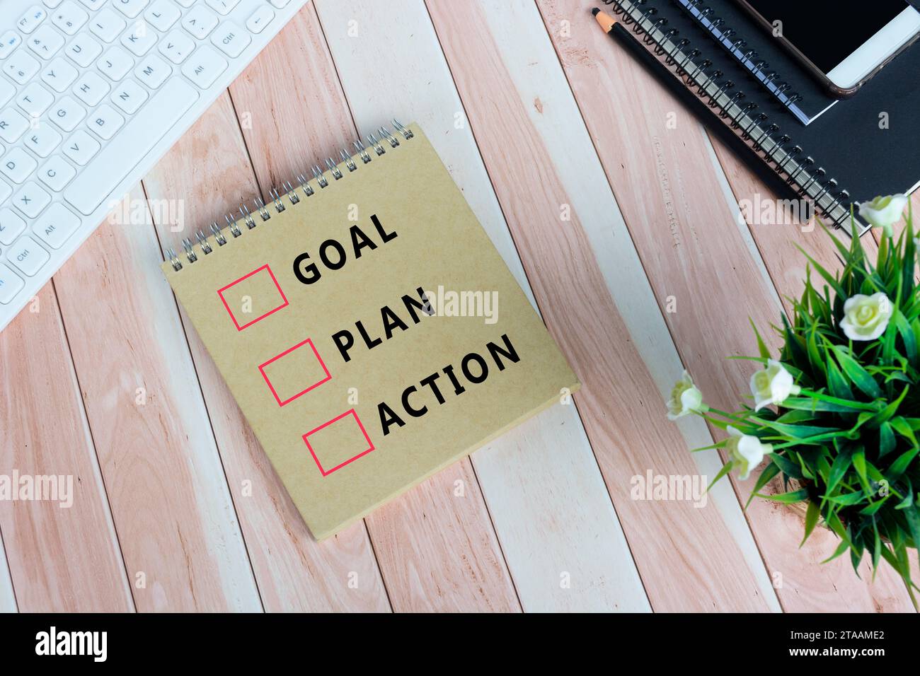 Goal plan action hi-res stock photography and images - Alamy