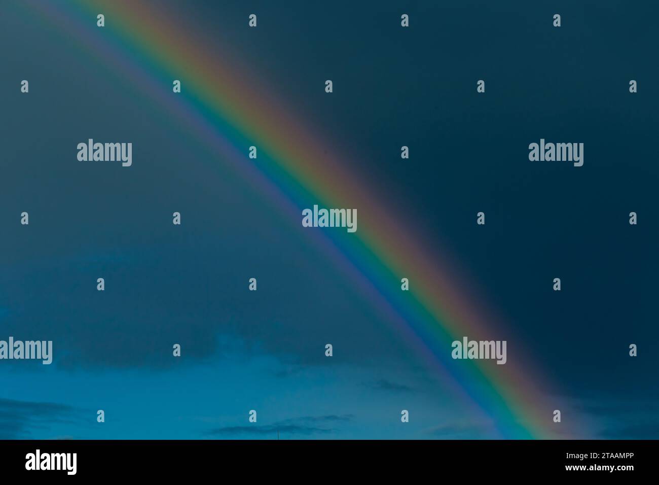 Sky scene beautiful rainbow hi-res stock photography and images - Alamy