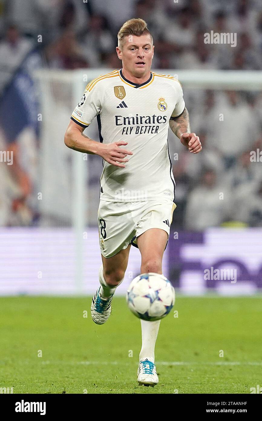 Madrid, Spain. 29th Nov, 2023. Real Madrid CF's Toni Kroos during ...