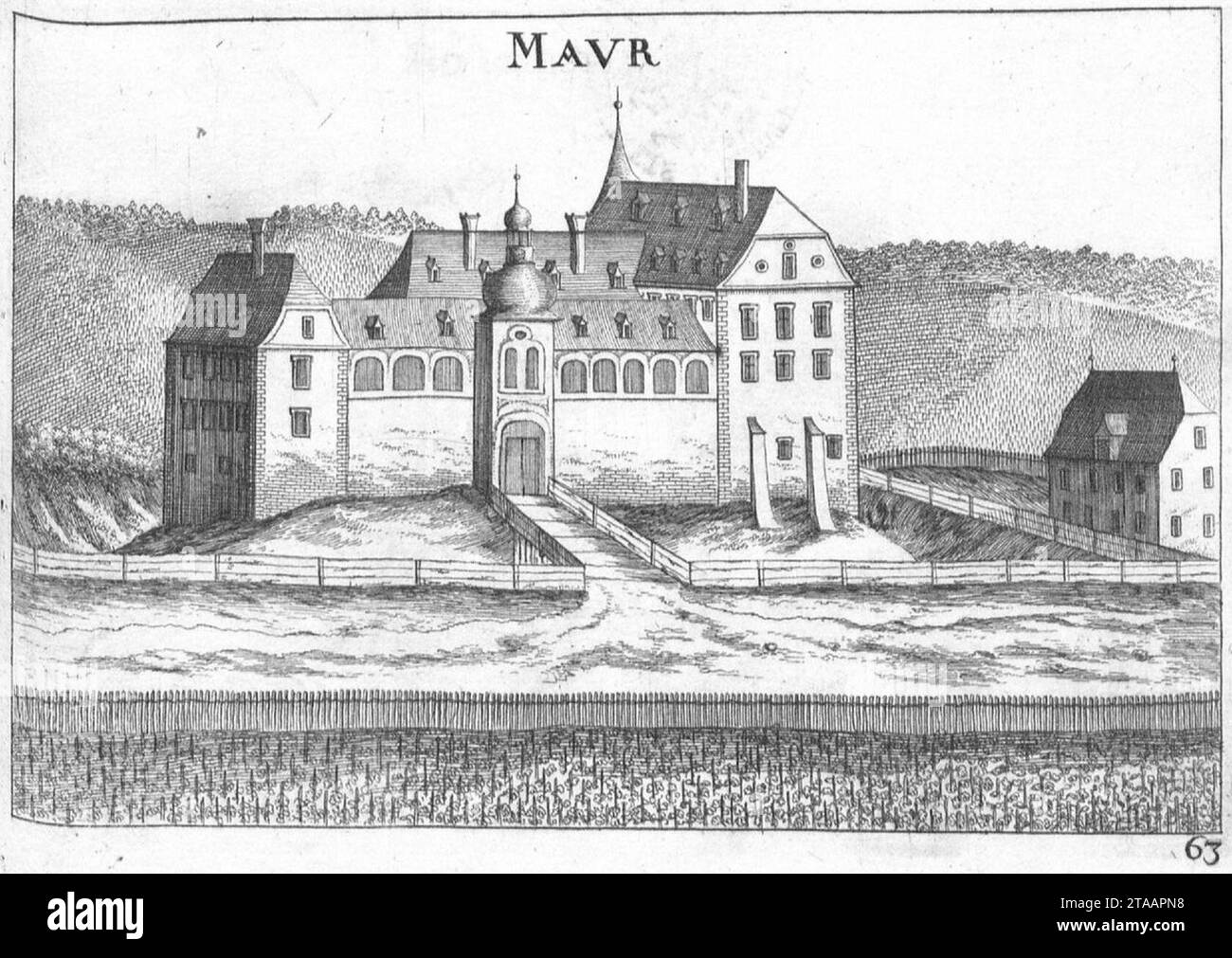 Schloss wien Black and White Stock Photos & Images - Alamy