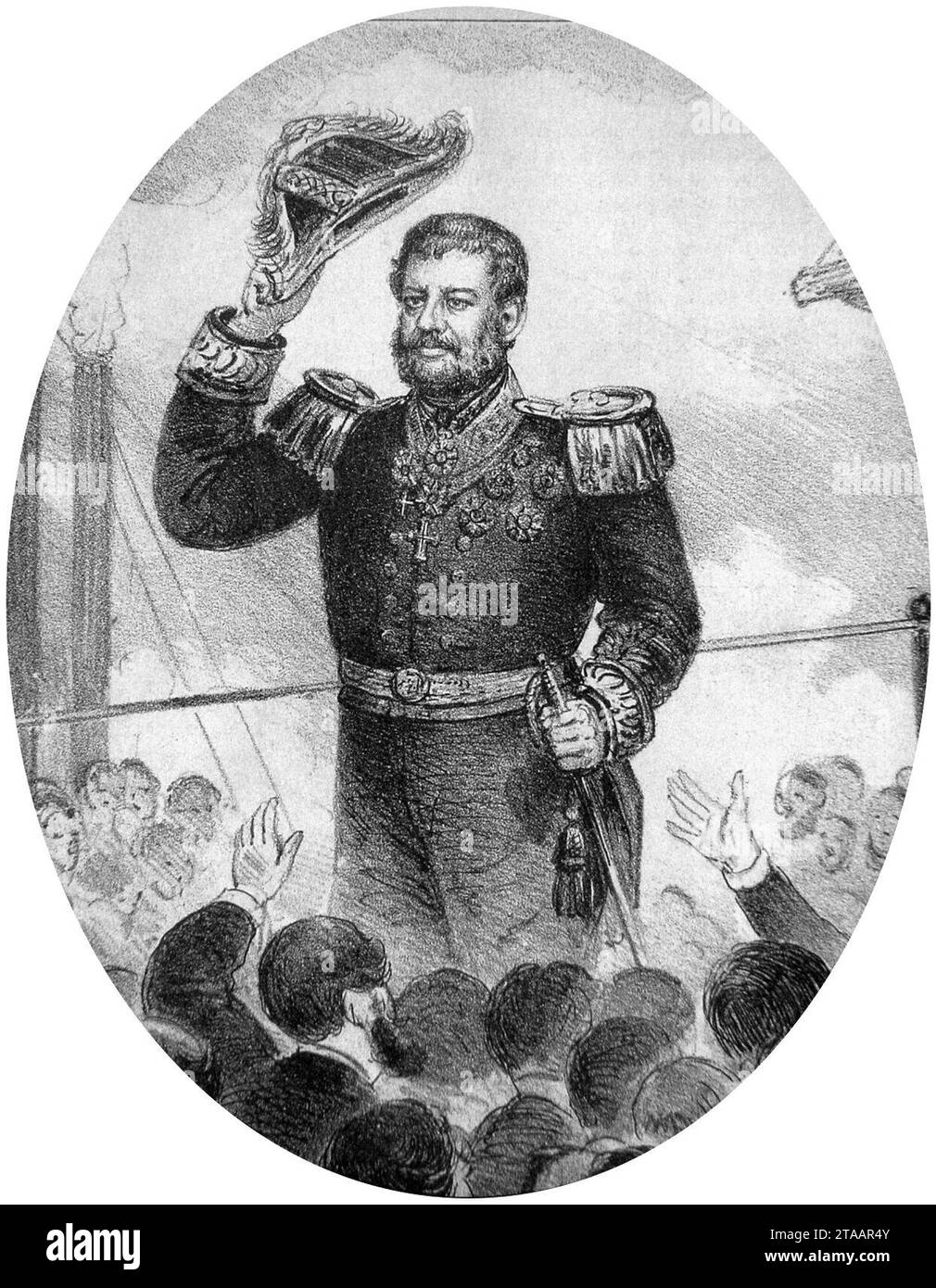Viscount of Inhauma circa 1868 Stock Photo - Alamy