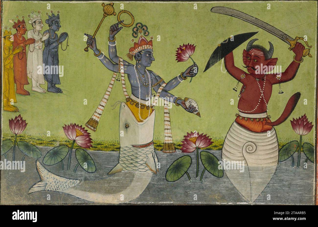 Matsya vishnu hi-res stock photography and images - Alamy