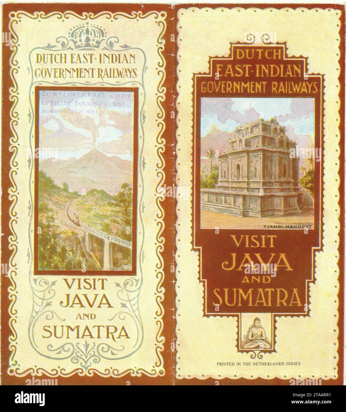 Visit Java and Sumatra - Map of the Government Railways of the Neth ...