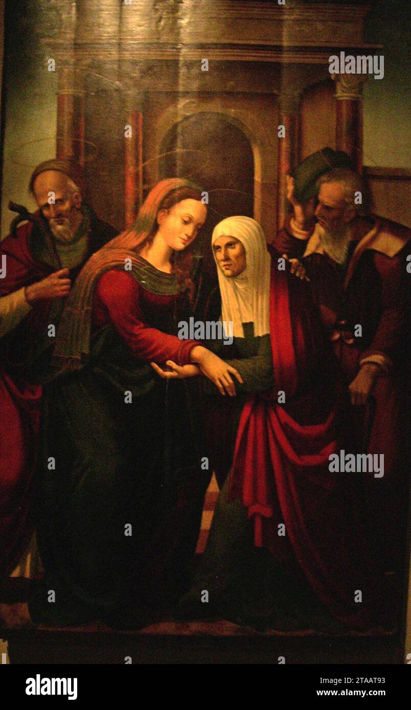 Visitación (atribuida a Jerónimo Cosida Stock Photo - Alamy