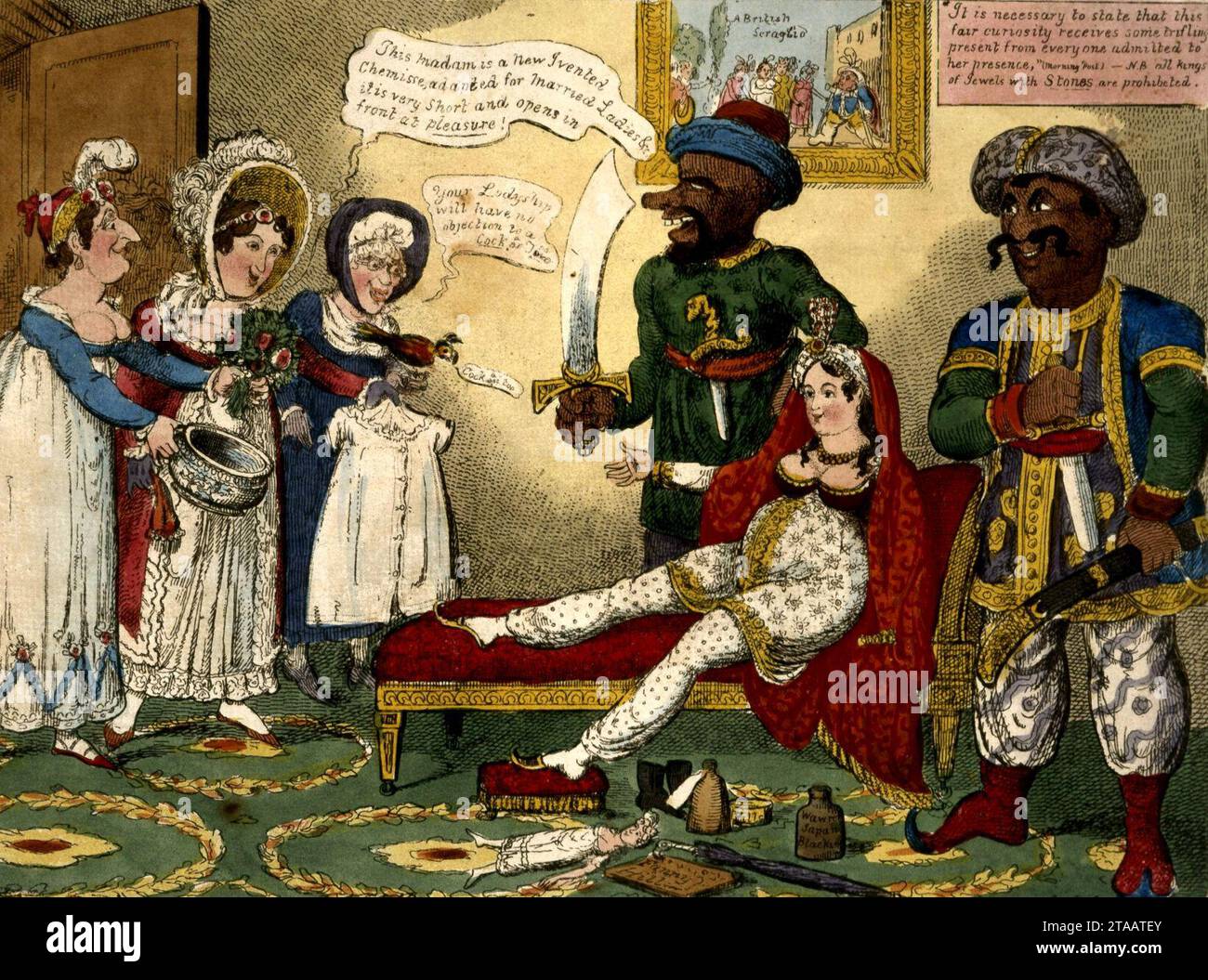 Visiting the Circassian Beauty (cropped Stock Photo - Alamy